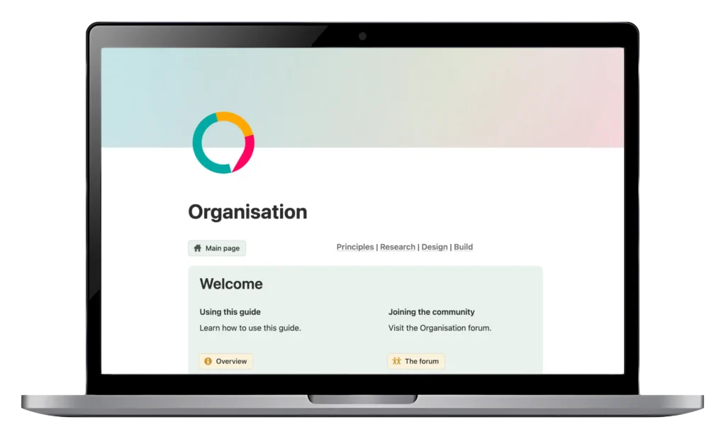 Organisation - apply insight to life